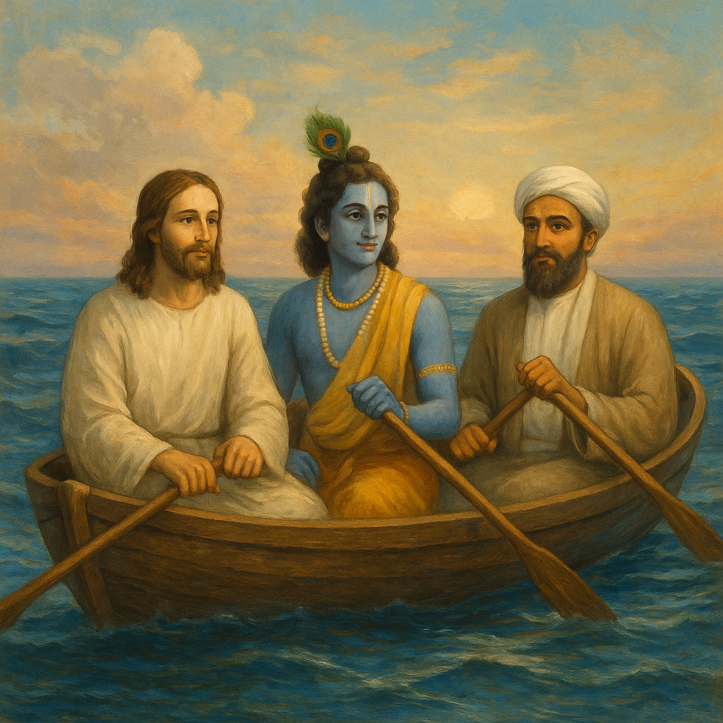 When Jesus, Krishna & Muhammad Rowed Together – A Dream of Unity ...